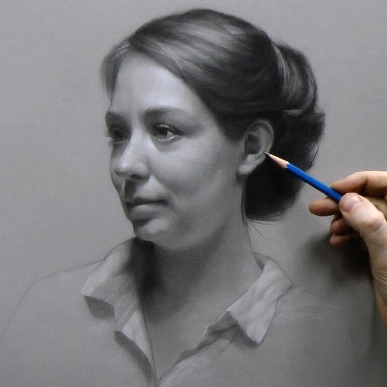 The Complete Portrait Drawing Course – Vitruvian Fine Art Studio